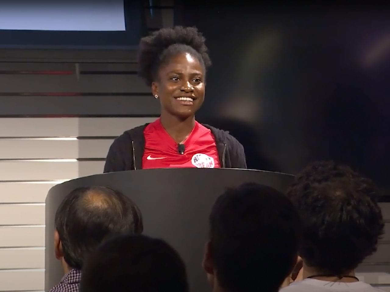 Adelaide Armah, graduate of the Right to Dream Academy, shares her ...
